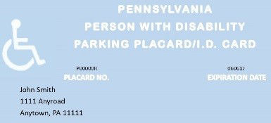 Apply for or Renew a Persons with Disability Parking Placard | Commonwealth of Pennsylvania
